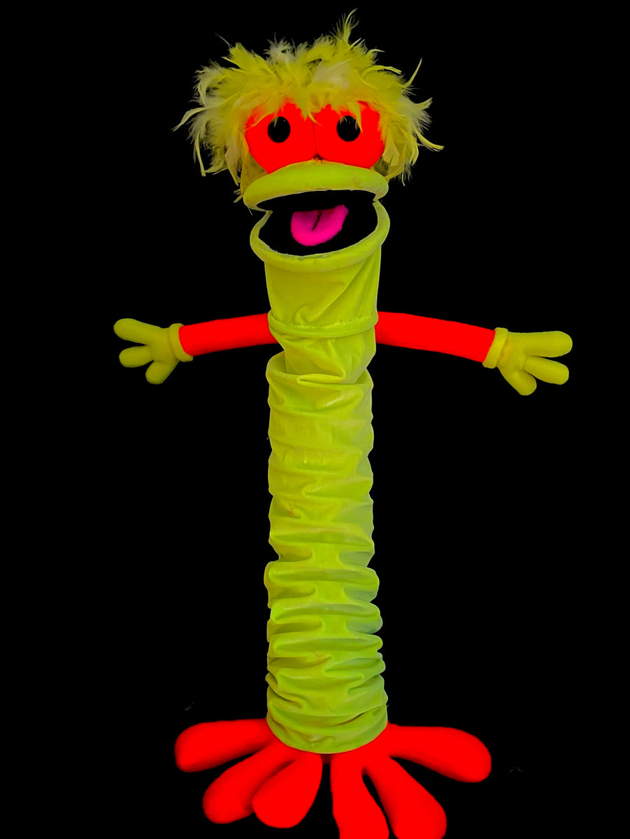 Blacklight Stretch Oogle – Out of the Box Puppets