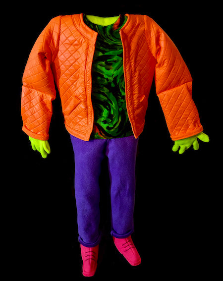 Blacklight Walk About Puppet Body Male - Running – Out of the Box Puppets