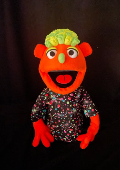 Blacklight Male Puppet Richey – Out of the Box Puppets