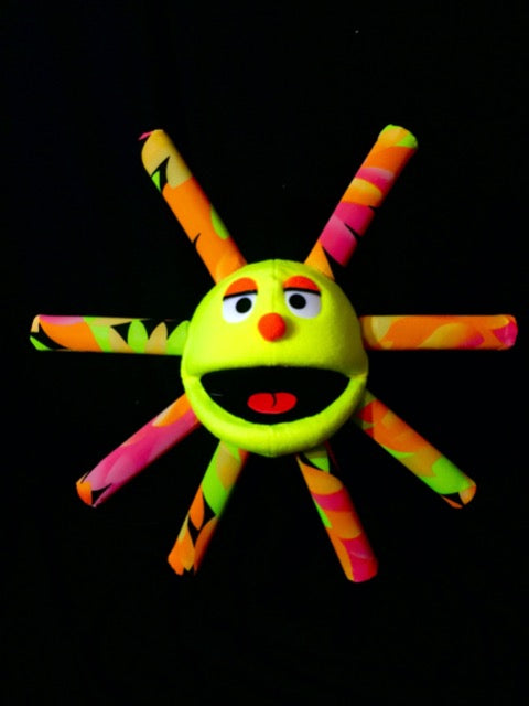 Blacklight Sun Puppet – Out of the Box Puppets