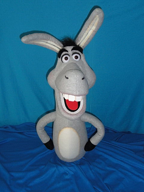 Donkey Puppet- Grey – Out of the Box Puppets