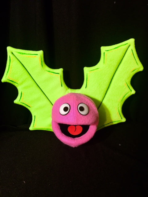Blacklight Holly Puppet – Out of the Box Puppets
