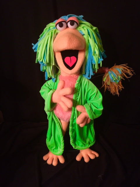 Blacklight Jabee Puppets - Four Characters – Out of the Box Puppets
