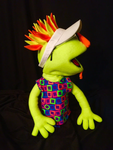 Blacklight Male Puppet Lance – Out of the Box Puppets