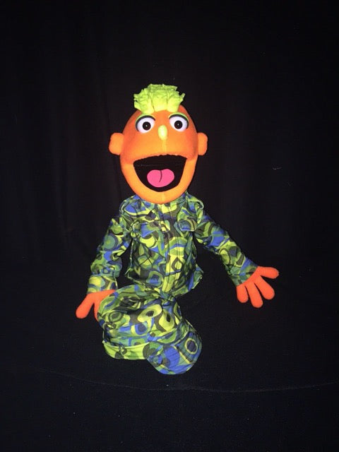 Blacklight Male Puppet Paul – Out of the Box Puppets