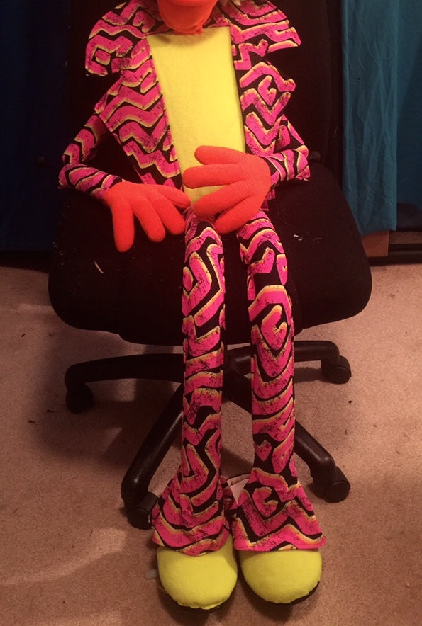 Blacklight Walk About Puppet Body - Freedom – Out of the Box Puppets