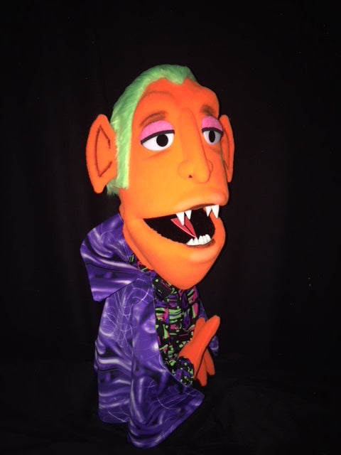 Blacklight Vampire/Devil Puppet – Out of the Box Puppets