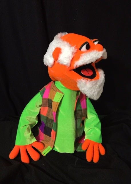 Blacklight Male Puppet Walter – Out of the Box Puppets